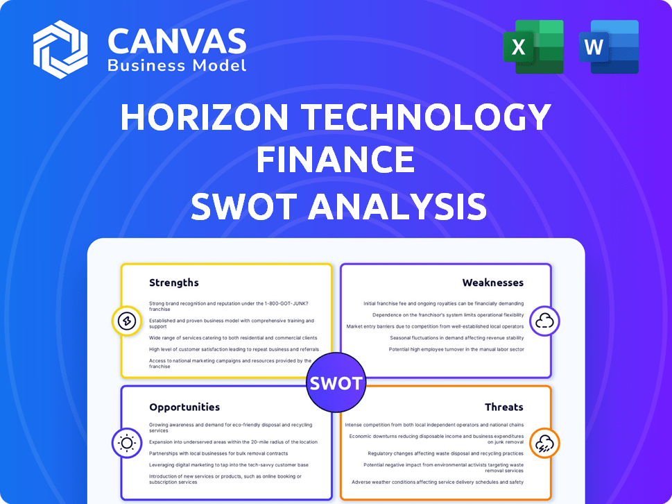 Horizon Technology Finance SWOT Analysis – CANVAS, SWOT, PESTEL & BCG ...