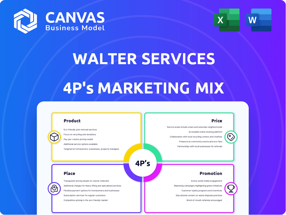 Marketing Mix Analysis of Walter Services – CanvasBusinessModel.com