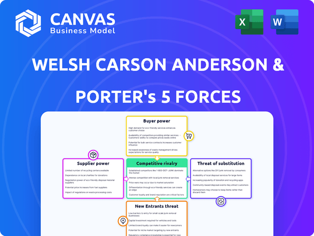 ¿Cuáles son las cinco fuerzas del portero de Welsh Carson Anderson y ...